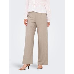 Jacqueline de Yong Jdy Damen JDY Jerseyhose &raquo;JDYBIRDIE GEGGO LONG PANT JRS&laquo; beige XS (34), L&auml;nge 32