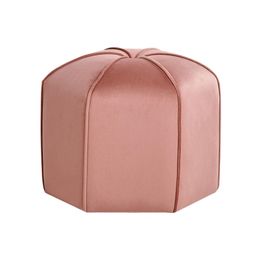 Beliani Pouf WISHEK in Rosa - (W) 45 x (H) 42 x (L) 45 cm | Gr.: onesize