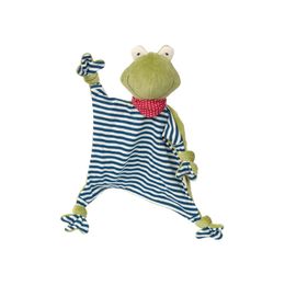 Sigikid Schnuffeltuch Natural Stripes Green in grün | Gr.: onesize