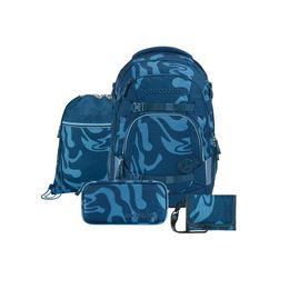 Coocazoo Schulrucksack-Set MATE, Mäppchen, Turnbeutel Gel in Breaking Waves | Gr.: onesize