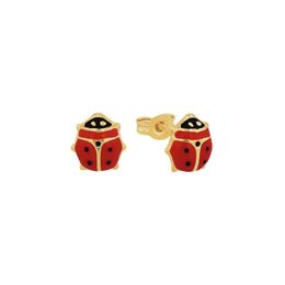 Amor Ohrstecker Gold 375/9 ct in Rot | Gr.: onesize