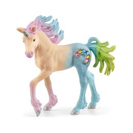 Schleich bayala Marshmallow-Einhorn Fohlen mit Edelsteinen Rosa | Gr.: onesize