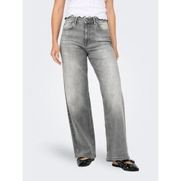 Only Damen Only High-waist-Jeans &raquo;ONLMADISON BLUSH HW WID DNM REA0938 NOOS&laquo; blau XS (34), L&auml;nge 30
