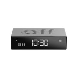 Lexon Digitalwecker Flip Premium Wecker Silberfarben | Gr.: onesize
