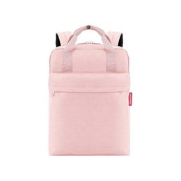 Reisenthel allday Rucksack M - Rucksack 15.6" 39 cm (cord grey) in twist blush | Gr.: onesize
