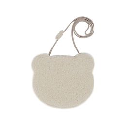 leevje Kinderhandtasche zum Umhängen 'teddy bear' in beige | Gr.: onesize