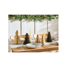 Beliani 5er-Set Dekofigur VORMA in Grün/Beige | Gr.: onesize