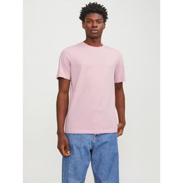 Jack & Jones JACK & JONES Rundhalsshirt »JJEORGANIC BASIC TEE SS O-NECK NOOS« mit Rundhalsausschnitt Pink Nectar M M Herren-T-Shirt von Jack & Jones