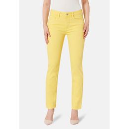 STOOKER WOMEN 5-Pocket-Hose &raquo;Zermatt Twill Straight Fit&laquo; Straight Fit Casual Clean Wash Denim Jeans f&uuml;r Damen yellow 46 - L&auml;nge 28 L&auml;nge 28 46...