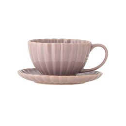 Bloomingville Tasse mit Untertasse LATINA Ros&eacute; | Gr.: onesize