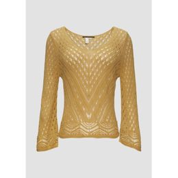 QS Strickpullover in 1602_goldgelb | Gr.: S