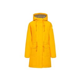 Derbe Winterjacke Friese Festholm 90er in Gelb | Gr.: 42