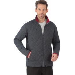 TRIGEMA Sweatjacke »Steppjacke aus Sweat-Qualität«, 1 Stk. anthrazit-melange L L Gesteppte Sweatqualität mit Wattierung