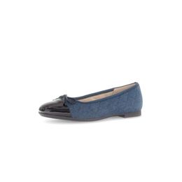 Gabor Elegante Ballerinas in blau | Gr.: 39