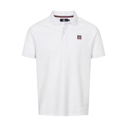 VINSON Kurzarmhemd &raquo;Polo shirt Mike&laquo; White XL - Normalgr&ouml;&szlig;en Normalgr&ouml;&szlig;en XL Klassisches Design mit sportlichem Flair