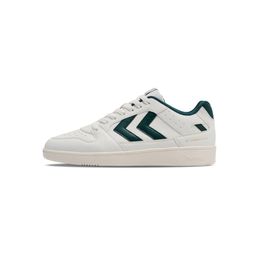 Hummel Schn&uuml;rsenkel Sneaker St. Power Lebensstil Erwachsene in WHITE/GREEN | Gr.: 41
