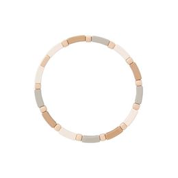 A&c Oslo &ndash; Nordic Design Jewellery Bracelet 'Enamel Tiles' female Beige size One Size