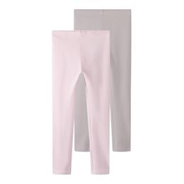 name it 2er-Pack Leggings in Cradle Pink | Gr.: 122/128