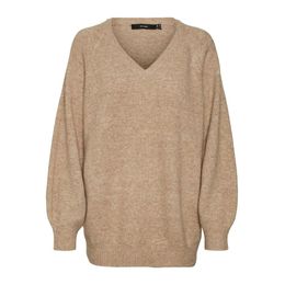 V&eacute;ro Moda Vero Moda Strickpullover in Silver Mink | Gr.: XS