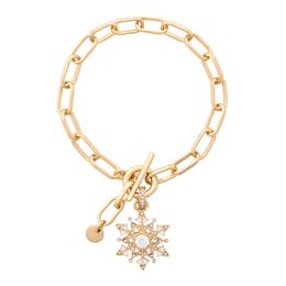 A&c Oslo &ndash; Nordic Design Jewellery Bracelet 'Snowflake' female Gold size One Size