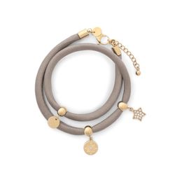 A&c Oslo &ndash; Nordic Design Jewellery Bracelet 'Steel - Charms Coll' female Gold size One Size