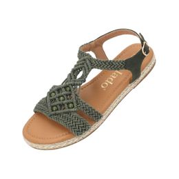 Palado Riemchensandalen in khaki | Gr.: 38