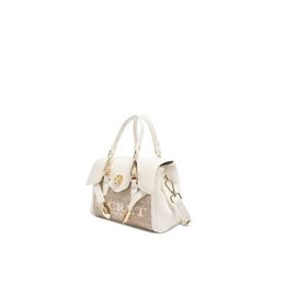 Secret Pon Pon Handtasche 'Elysia Elite' Damen Gr&ouml;&szlig;e One Size gold / wei&szlig;
