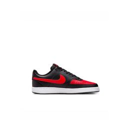 Nike Turnschuhe Court in 001-Schwarz/Rot | Gr.: 39