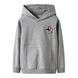 name it Hoodie in Grey Melange | Gr.: 134/140