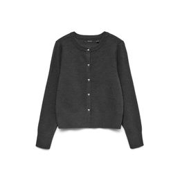 V&eacute;ro Moda Vero Moda Strickjacke in Medium Grey Melange | Gr.: M