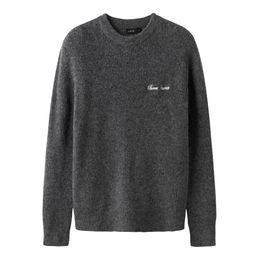 name it Strickpullover in Dark Grey Melange | Gr.: 146/152