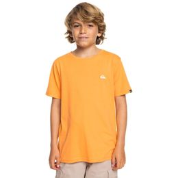 Quiksilver T-Shirt &raquo;Basic&laquo; Blazing Orange 10 10 Stoff: Baumwoll-Jersey, [160 g/m2]