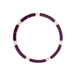 A&c Oslo &ndash; Nordic Design Jewellery Bracelet 'Enamel Tiles Crystal Line' female Brown size One Size