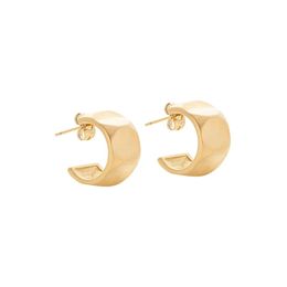 A&c Oslo &ndash; Nordic Design Jewellery Earrings 'Steel - Satin' female Gold size One Size