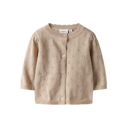 name it Strickjacke in Cement | Gr.: 80
