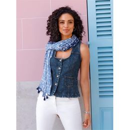 WITT WEIDEN Jeansweste in blue-stone-washed | Gr.: 48