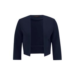 Vera Mont Bolero-Jacke mit Kellerfalten in Night Sky | Gr.: 46