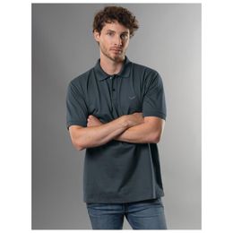 TRIGEMA Poloshirt »Polo-Shirt 100% Biobaumwolle«, 1 Stk. anthrazit L L Klassische Schnittform