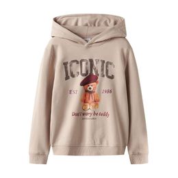 name it Hoodie in Cement | Gr.: 116