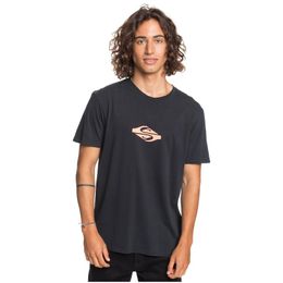 Quiksilver T-Shirt &raquo;Either Way&laquo; Black M M Stoff: leichter Baumwoll-Jersey