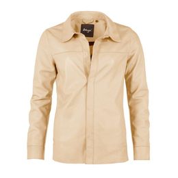 Maze Lederhemd 42021102 in sand | Gr.: XL