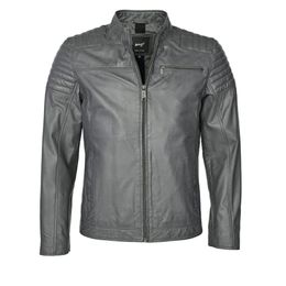 Maze Lederjacke Rocha in grau | Gr.: 3XL