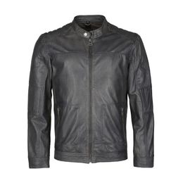 Maze Lederjacke Jack in grau | Gr.: 4XL