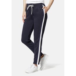 STOOKER WOMEN Damen STOOKER WOMEN Sporthose &raquo;JUDY Galon Sporthose&laquo; Sporthose Regular Fit Sport Synthetic f&uuml;r Damen blau 36/38