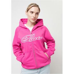 Pegador Zip-Kapuzenpullover in pink | Gr.: M
