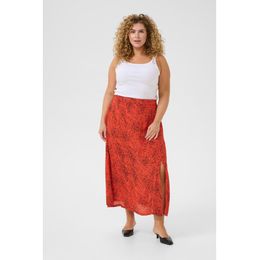 Kaffe curve Rock KCaliana A-shape in Grenadine Graphic Animal | Gr.: 50