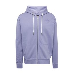 Qs Zip-Up Hoodie male Purple size XS