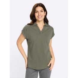 Sieh an! Poloshirt in khaki | Gr.: 50