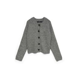 V&eacute;ro Moda Vero Moda Strickjacke in Medium Grey Melange | Gr.: XL