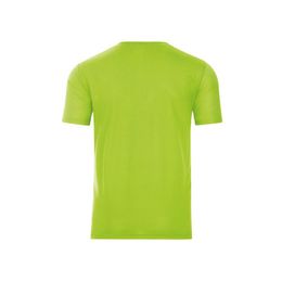 TRIGEMA T-Shirt &raquo;V-Shirt COOLMAX &laquo; 1 Stk. lemon L L Reflektierende TRIGEMA-Schwinge auf der Brust